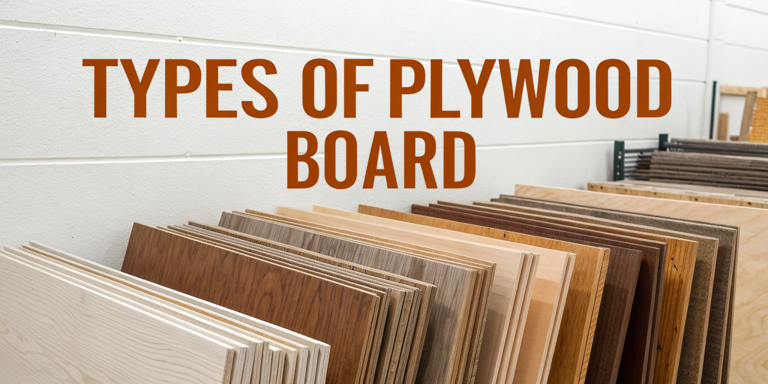 Different Types Of Plywood Boards & Uses